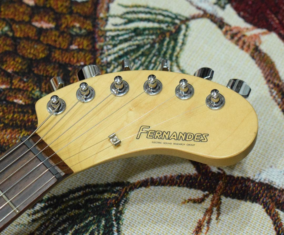 Fernandes ZO-3 スケルトン 動作良好 ケース付