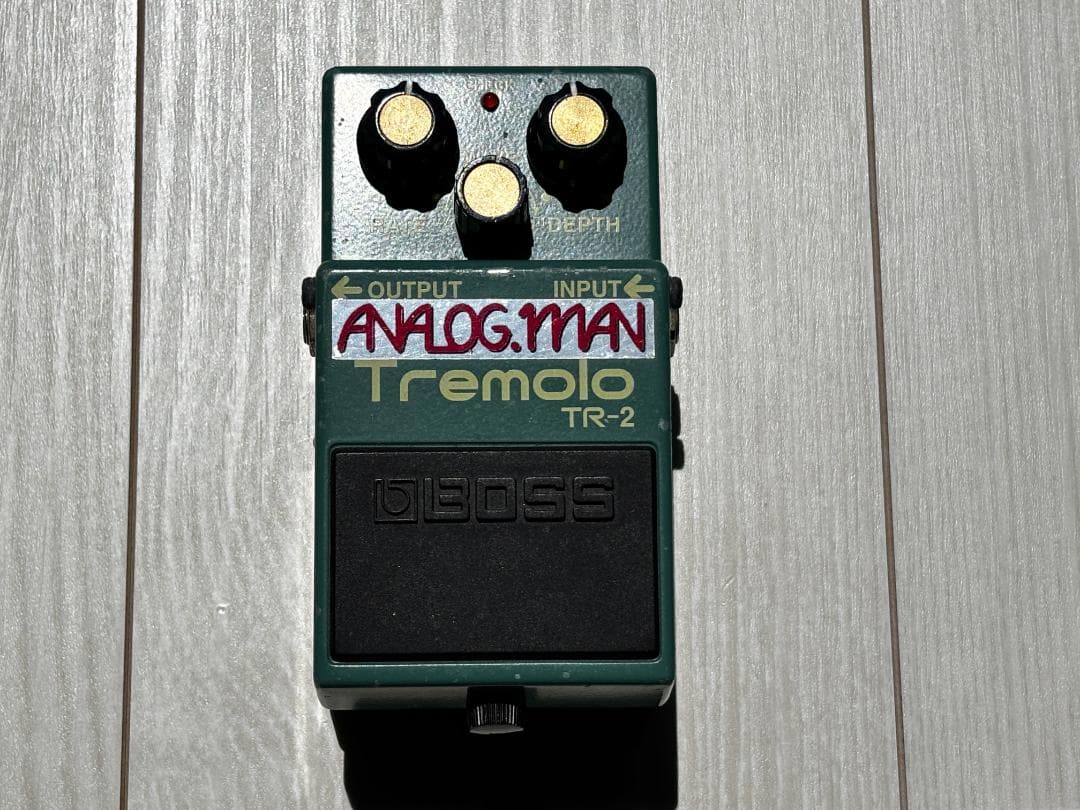 【希少品】　ANALOG.MAN トレモロ　＜BOSS TR-2＞