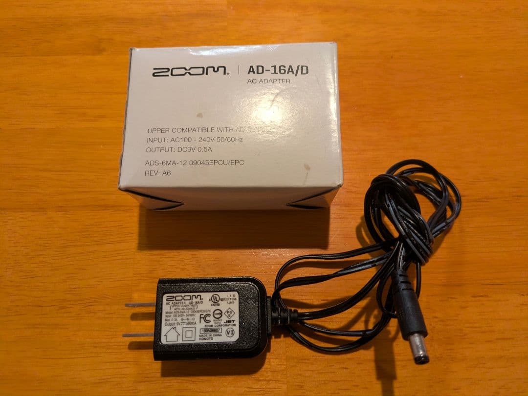 ZOOM MS-50G+ マルチエフェクター AD-16A/D ACアダプター