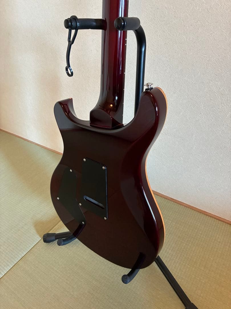 エレキギター PRS SE custom24 BLACK Cherry