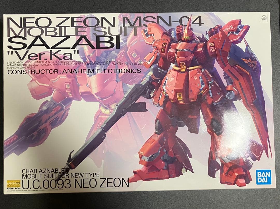 機動戦士ガンダム 逆襲のシャア MSN-04 サザビー Ver.Ka　217