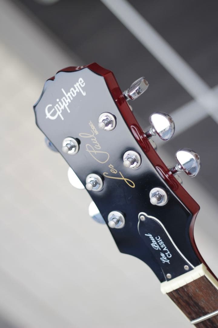 2006年製【Epiphone⑩|Les Paul CLASSIC】Cherry