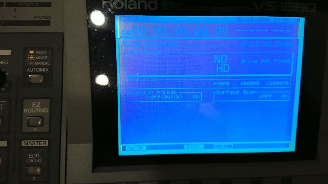 通電確認済 Roland VS-1680 VXpanded
