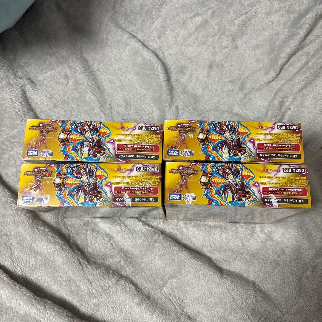 デュエマ ゴールドオブハイパーエンジェル 4box 新品未開封　シュリンク付き