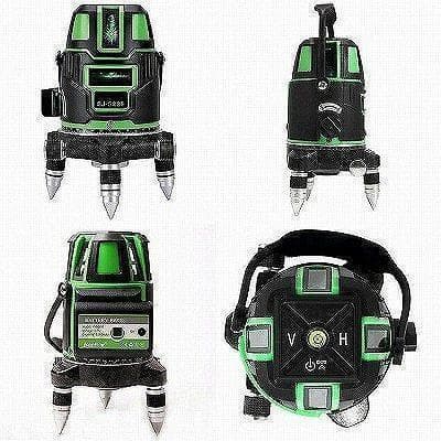 グリーンレーザー墨出器 5ライン 6点 平行器