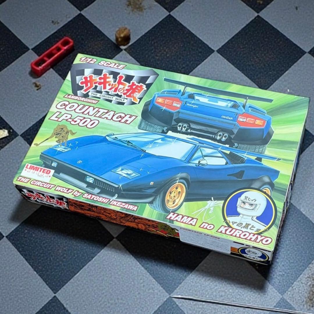 童友社　1/12　サーキットの狼　 ランボルギーニカウンタック　 ＬＰ－５００
