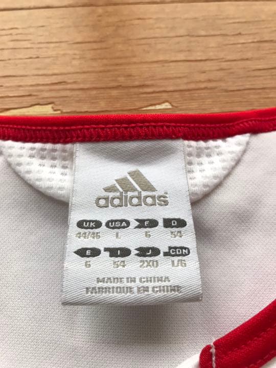 正規品 adidas 日本代表「7」中田英寿 半袖 2XO ユニフォーム