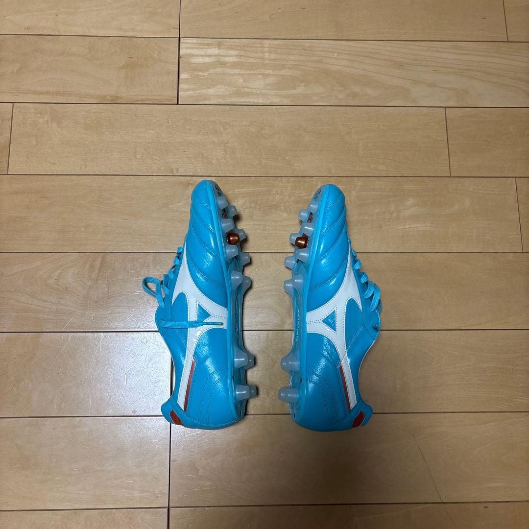 Mizuno Morelia 水色 サッカーシューズ