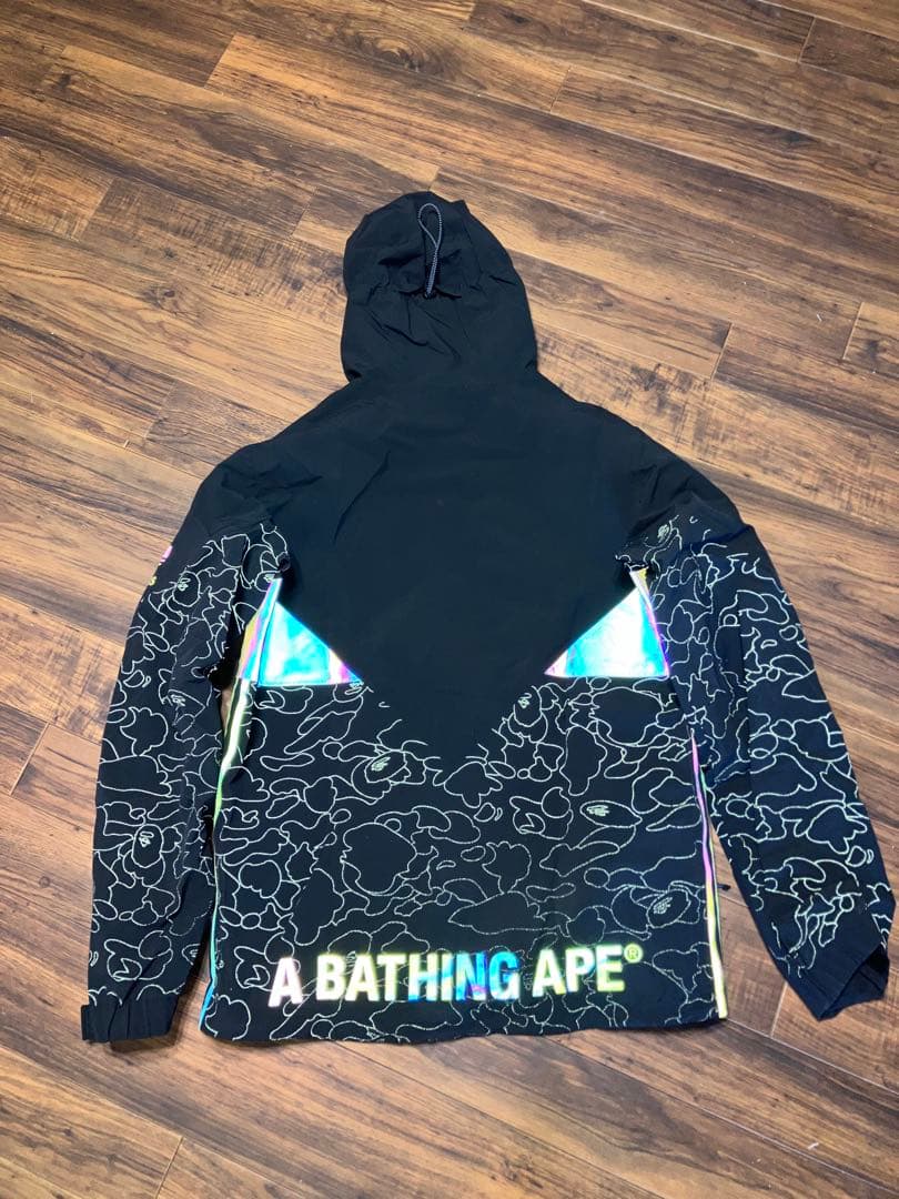 A BATHING APE フード付きジャケット