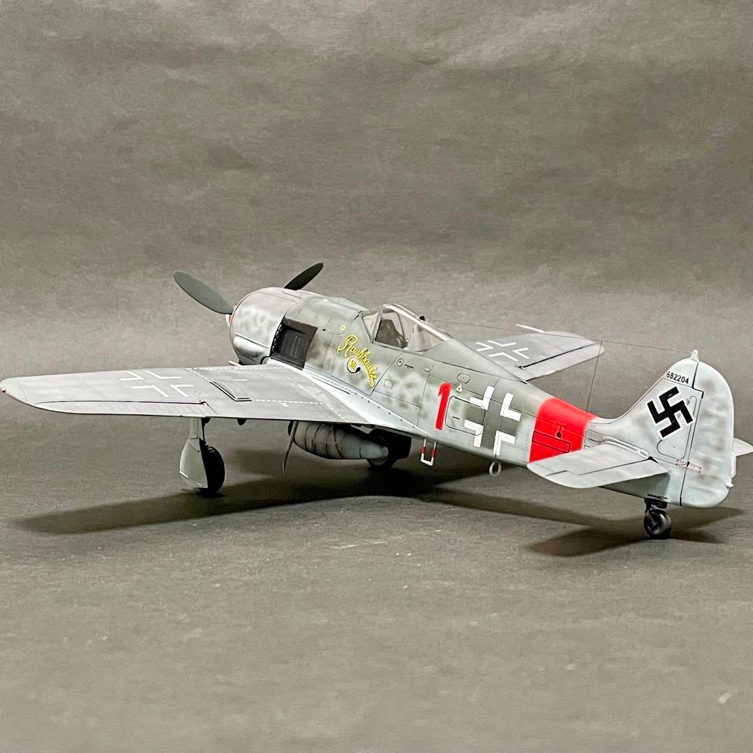 【完成品】タミヤ 1/48 フォッケウルフ Fw190 A8