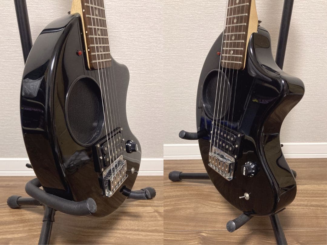 超美品 FERNANDES ZO-3 黒 イヤホンジャック付USBアダプター付き