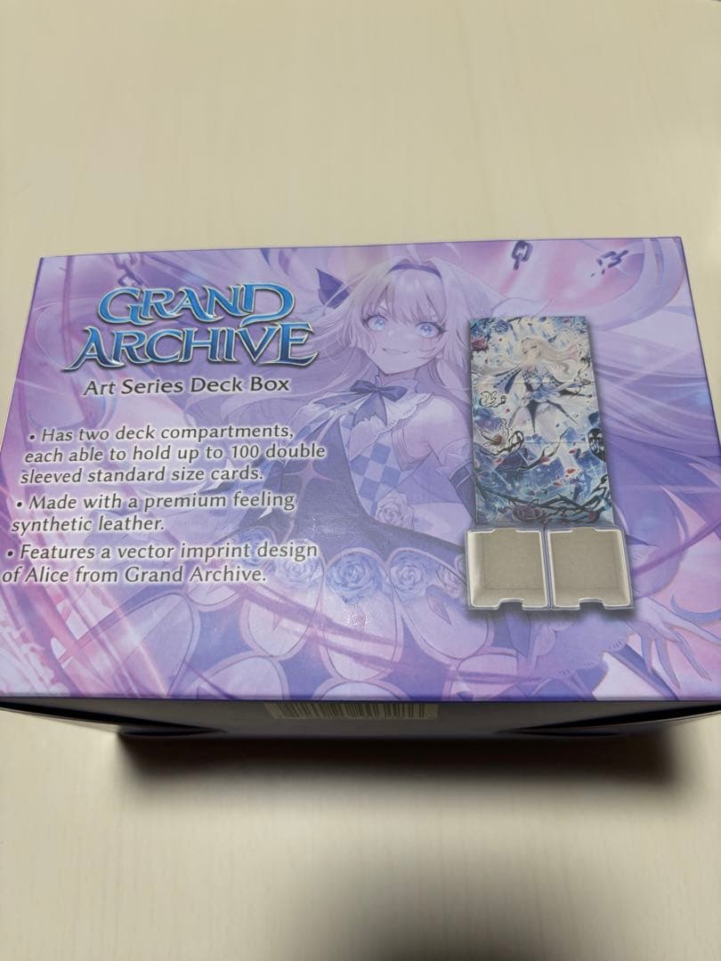 その他 Grand Archive Alice Art Series Deck Box