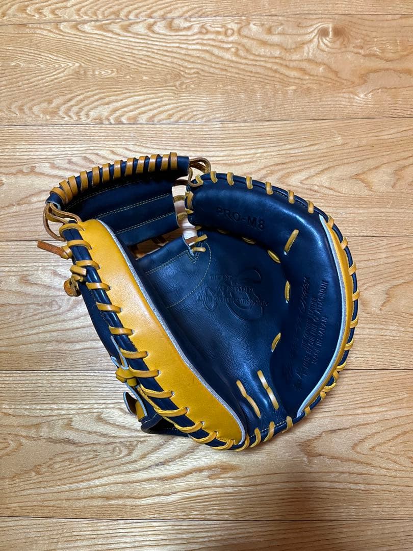 ※即購入不可 硬式ハタケヤマ　オーダーキャッチャーミット　伊藤光M8型