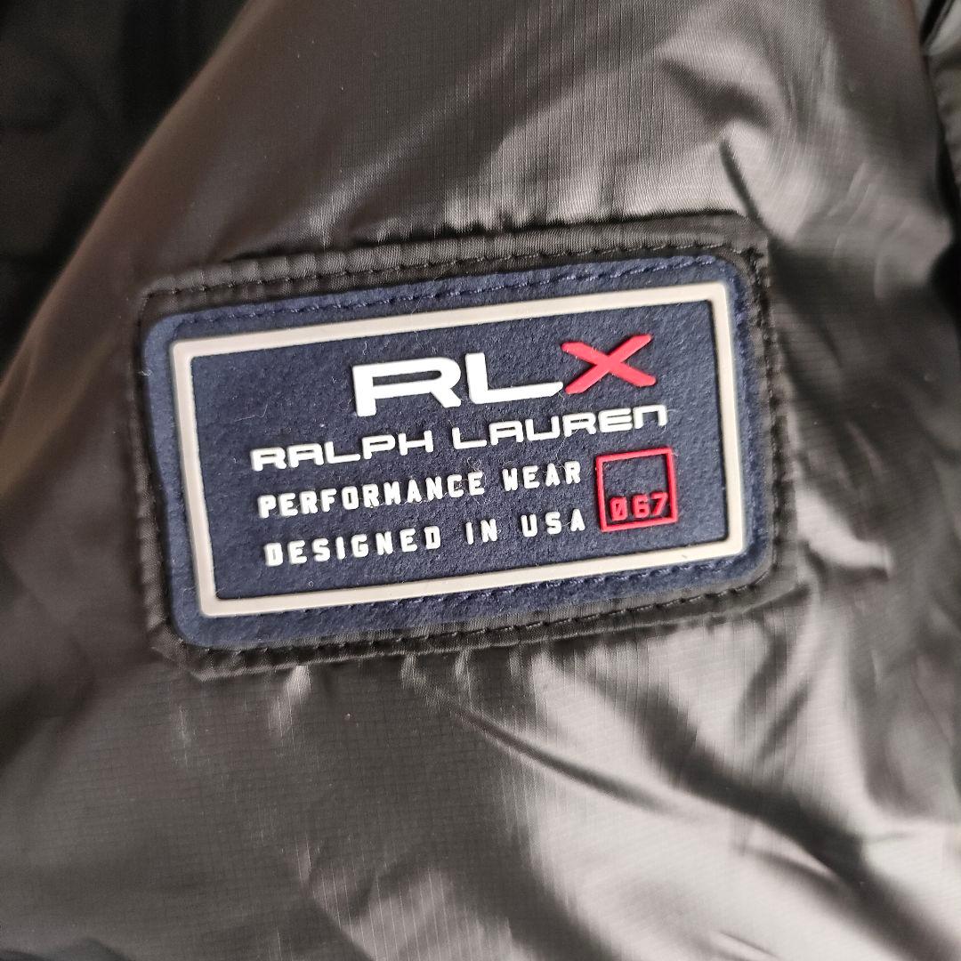 【美品】RLX RALPH LAUREN 中綿 ジャケット M 黒 軽量 f