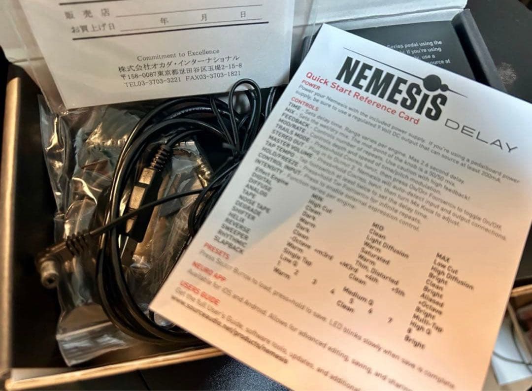 【美品】Source Audio Nemesis Delay ギターエフェクター