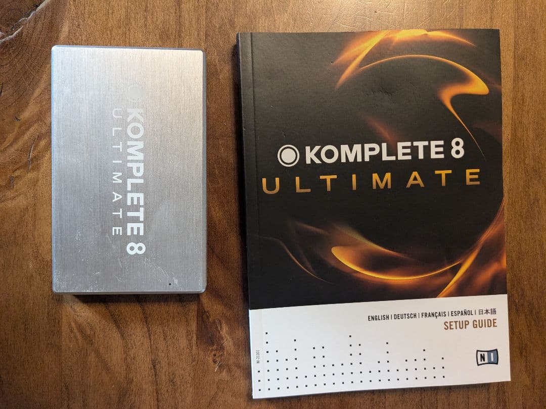 KOMPLETE 8 ULTIMATE Upgrade HDD 交渉歓迎