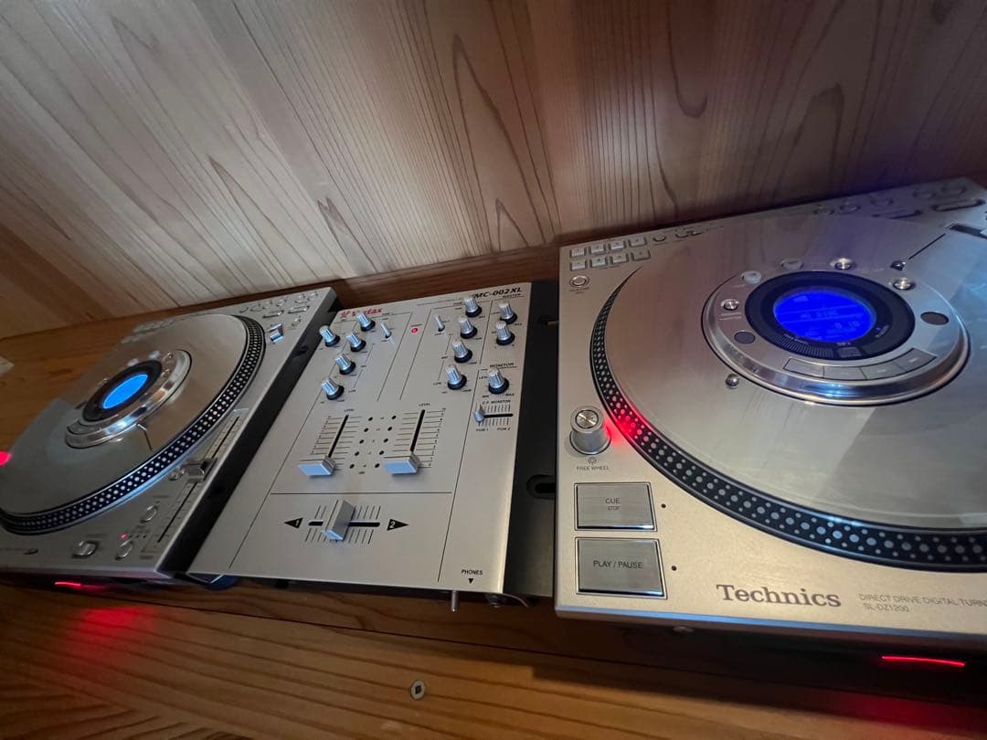 Technics CDJ SL-DZ1200 vestax ミキサーセット
