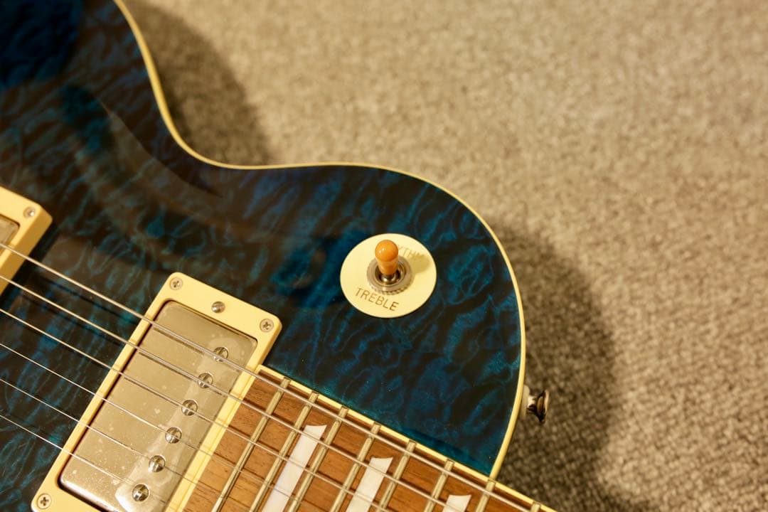 ギター Tokai Love Rock LS-142Q Indigo Blue 2018