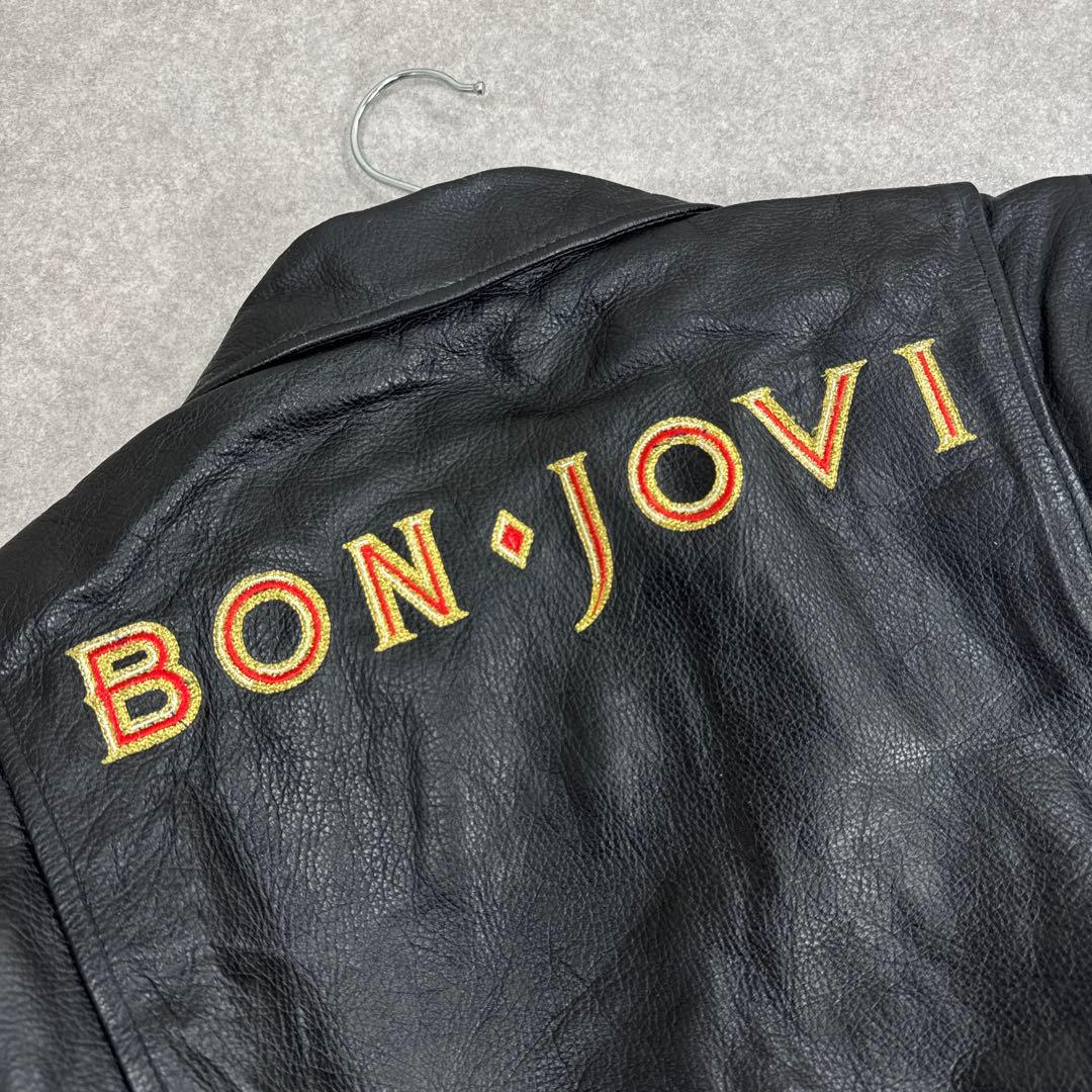 超希少 当時物 BONJOVI ファイナルカウントダウン 90-91 ライダース