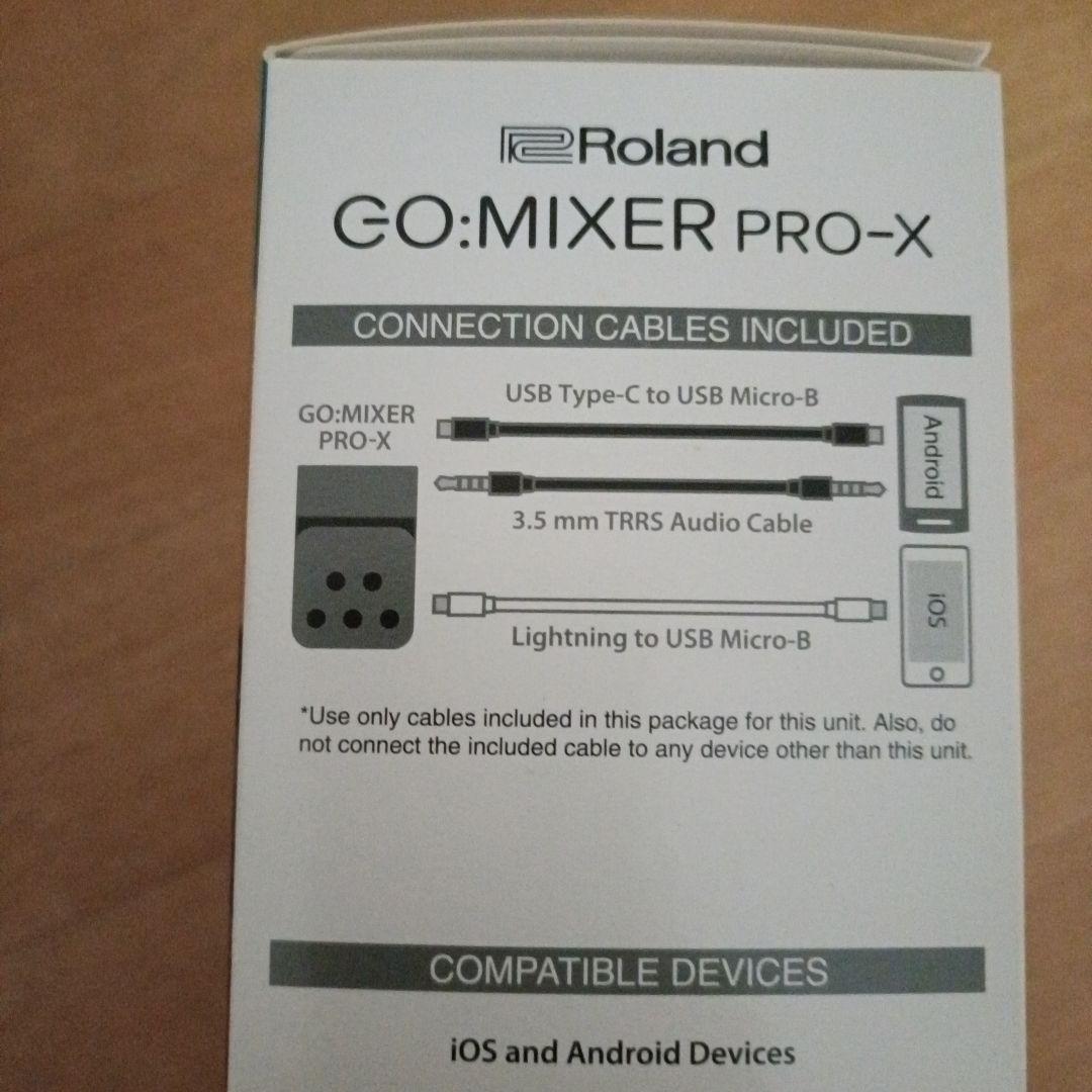 DJ機材 Roland GO:MIXER PRO-X