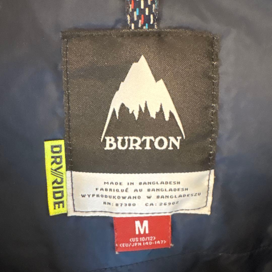 BURTON スノーボードウェア 子ども用 Mサイズ　上下