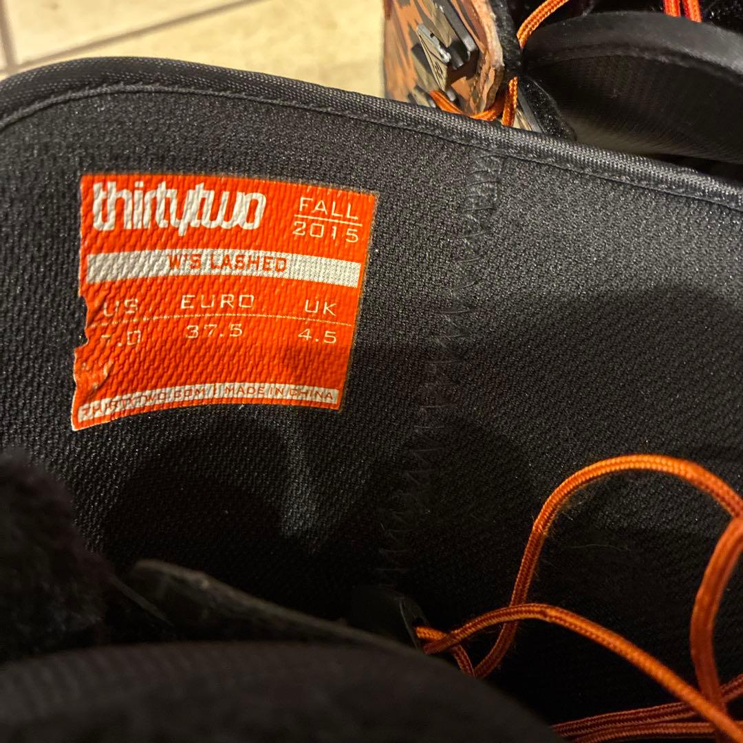 thirtytwo ヒョウ柄 スノーボードブーツ US6 24cm