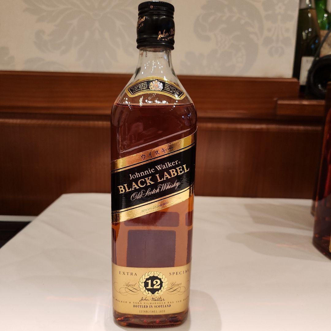Johnnie Walker スイング、赤ラベル(特級) 黒ラベル 3本セット