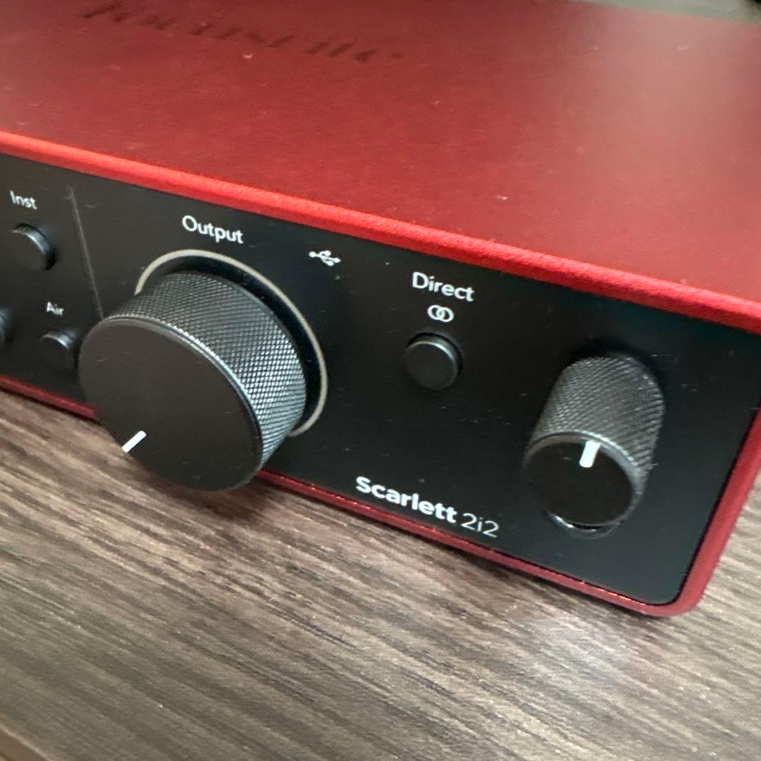DTM・DAW FOCUSRITE Scarlett 2i2 Gen4