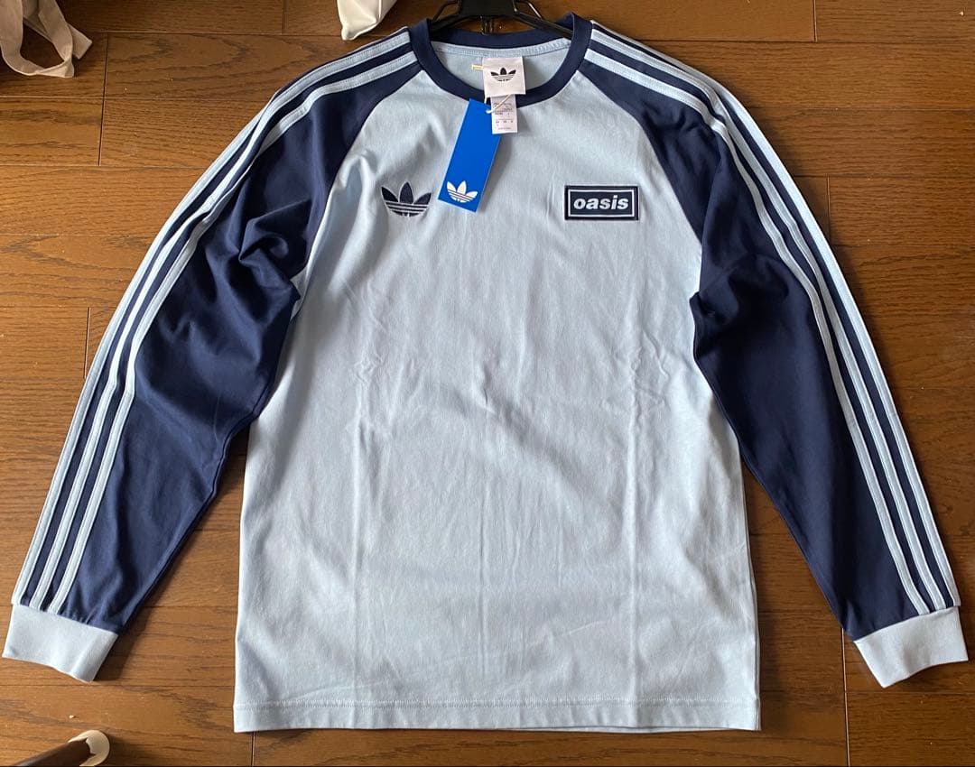 adidas x Oasis 「TOKYO, JAPAN」長袖Tシャツ Lサイズ