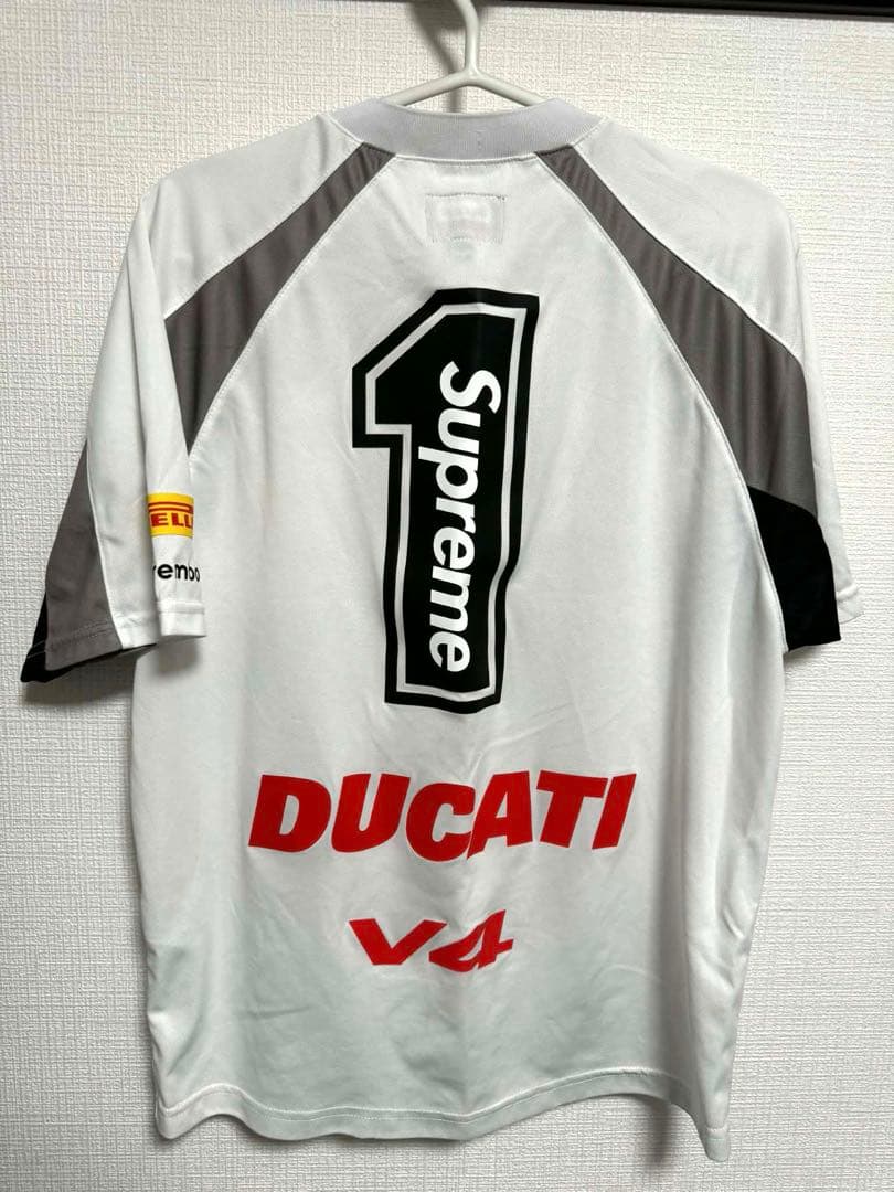 ウェア Supreme x Ducati Soccer Jersey White