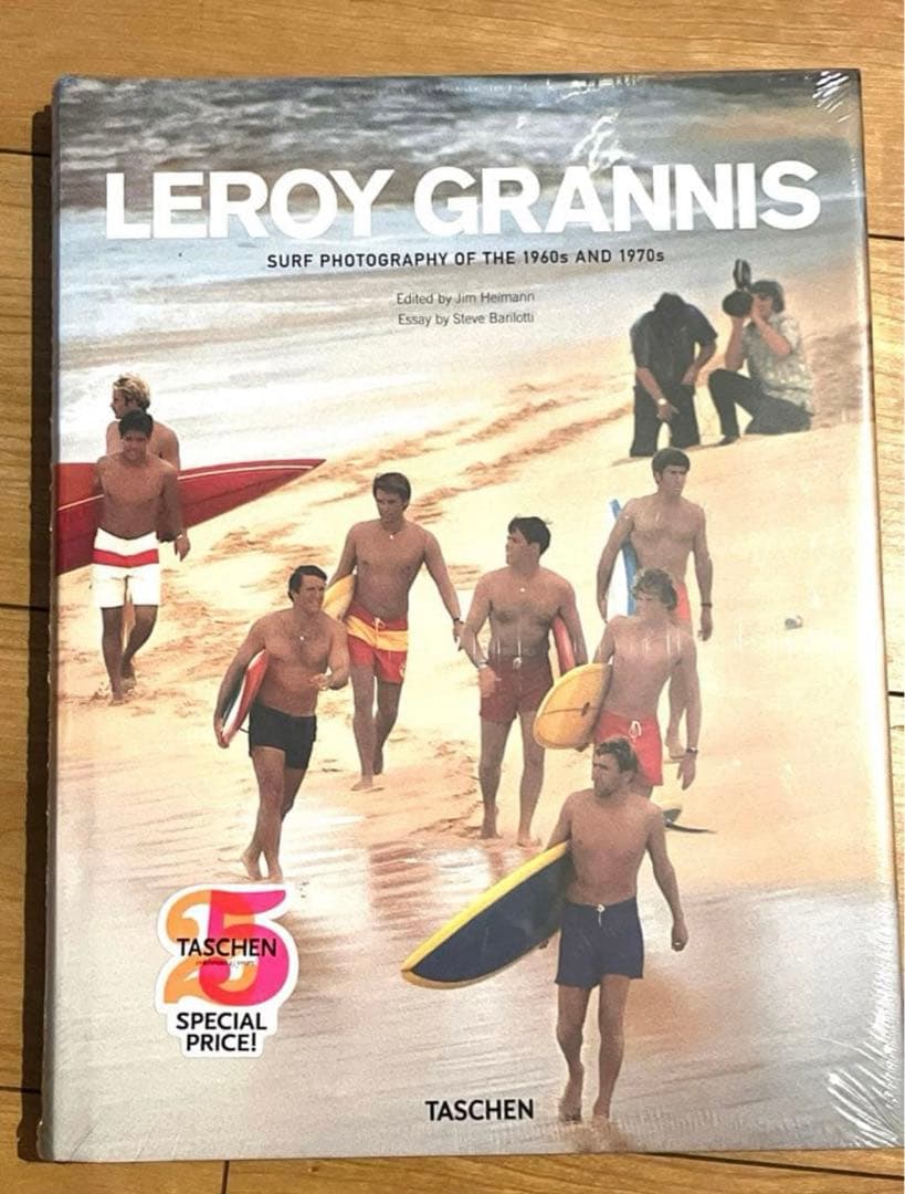 シュリンク付　希少　LEROY GRANNIS SURF PHOTOGRAPHY