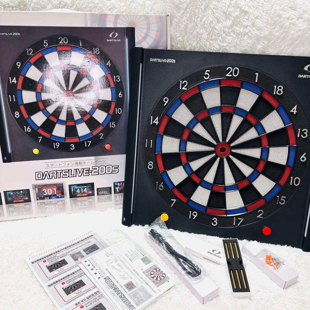 美品 DARTSLIVE200S ダーツボード 動作確認済 付属品完備