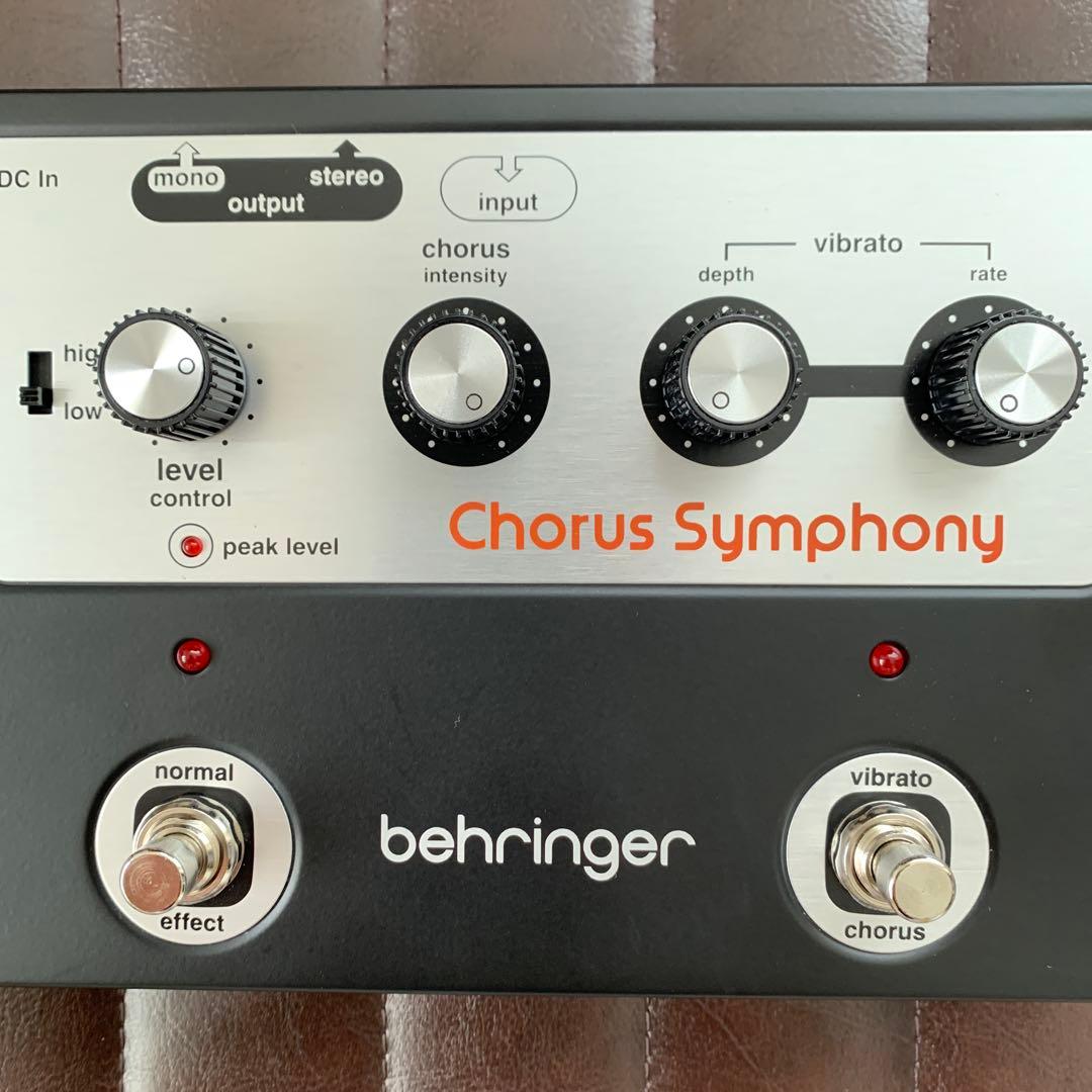 behringer Chorus Symphony ギターエフェクター