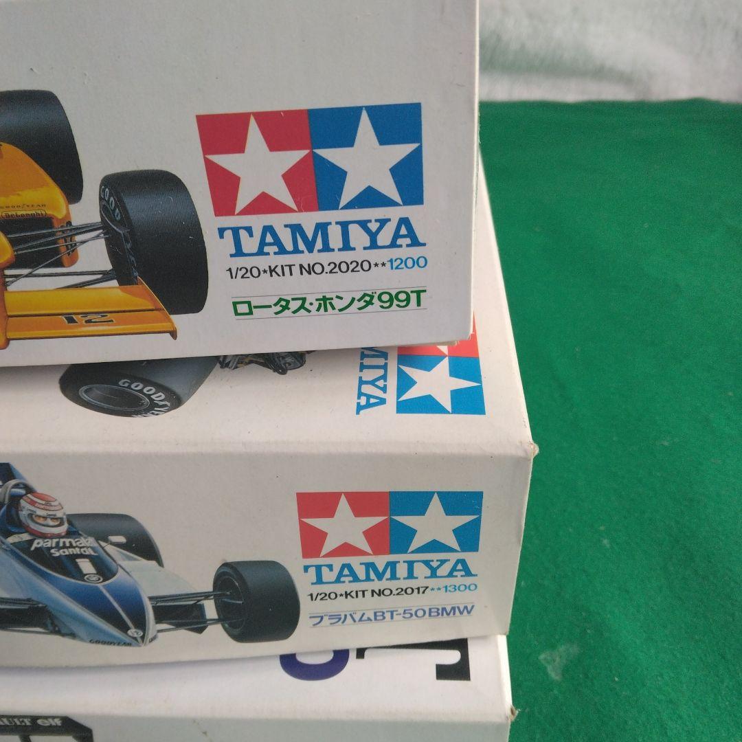 TAMIYA 1/20　Fー1 モデル 3点セット