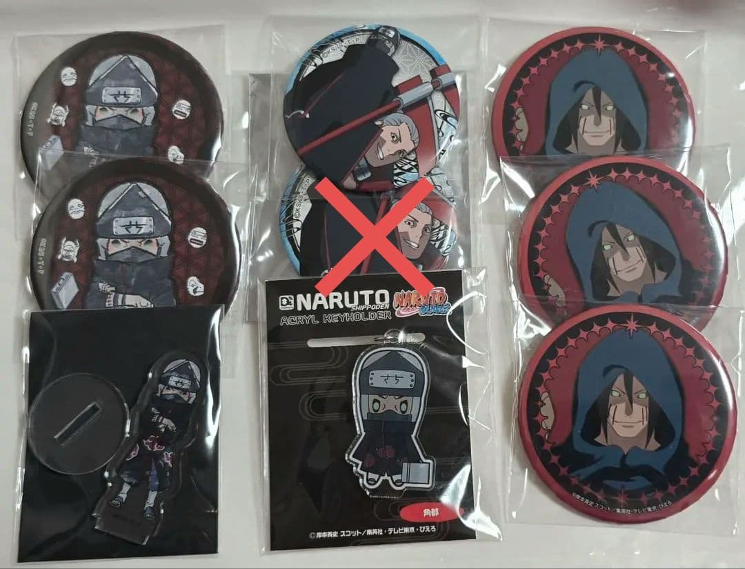 角都【グッズセット】画像4枚（30点以上）　NARUTO 暁 飛段 不死