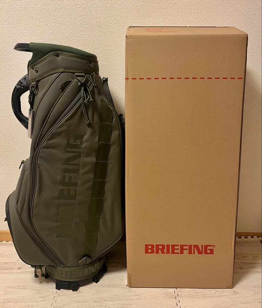 【新品】BRIEFING キャディバッグ CR-5 #04 レンジャーグリーン