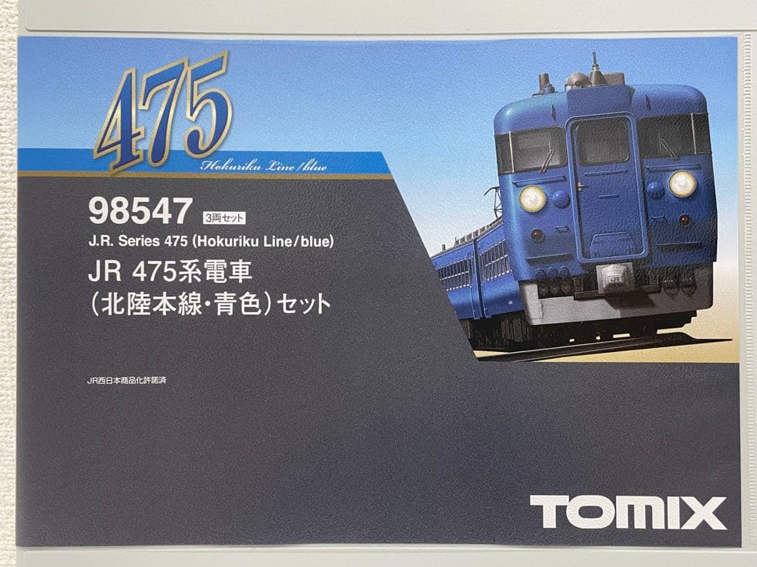 TOMIX 475系 北陸本線 青