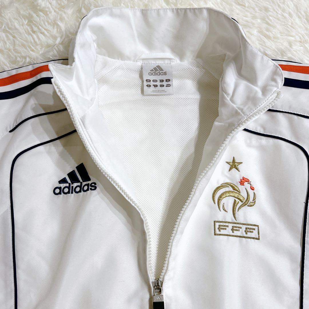 【極美品】希少 adidas フランス代表 2010 ジャケット ホワイト L