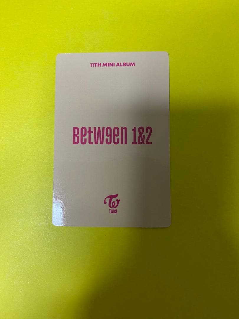 TWICE TTT チェヨン サノク コンバン トレカ 公開放送