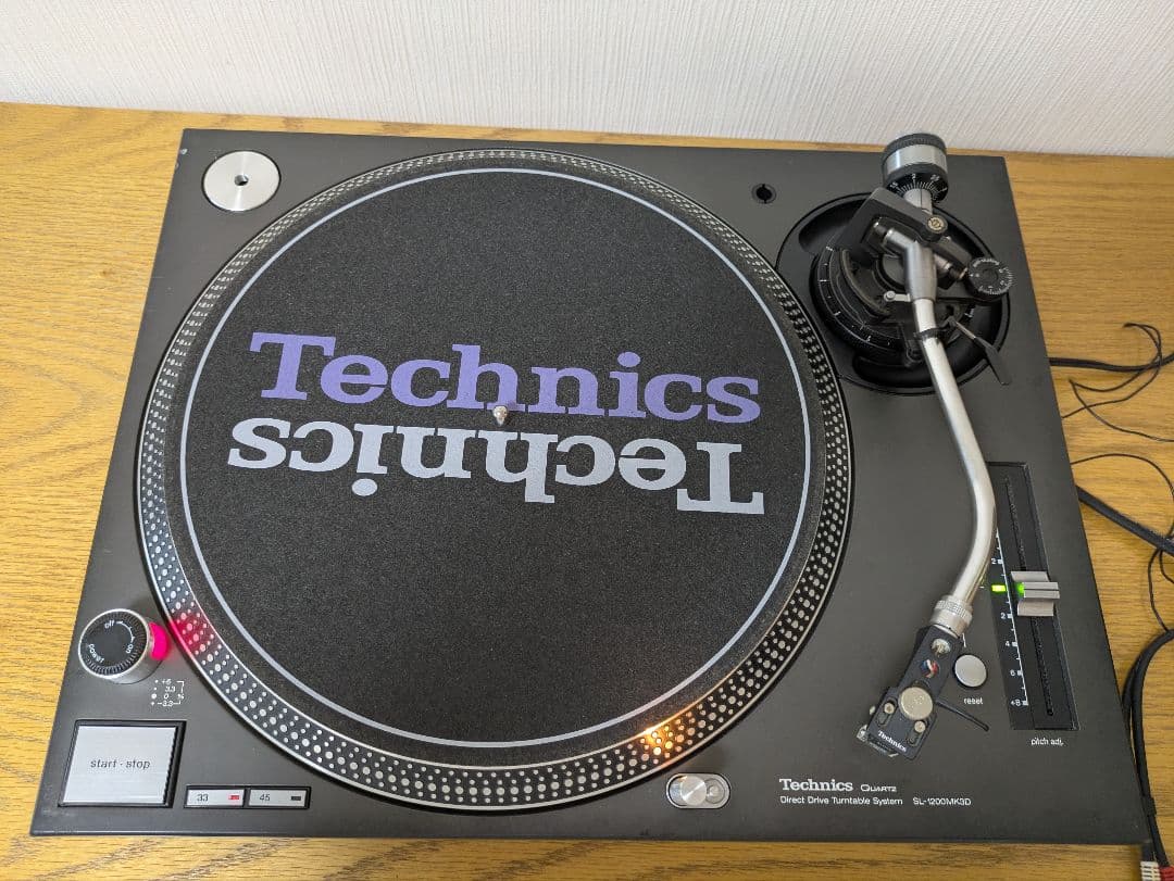 Technics テクニクス SL-1200 MK3D ブラック ターンテーブル