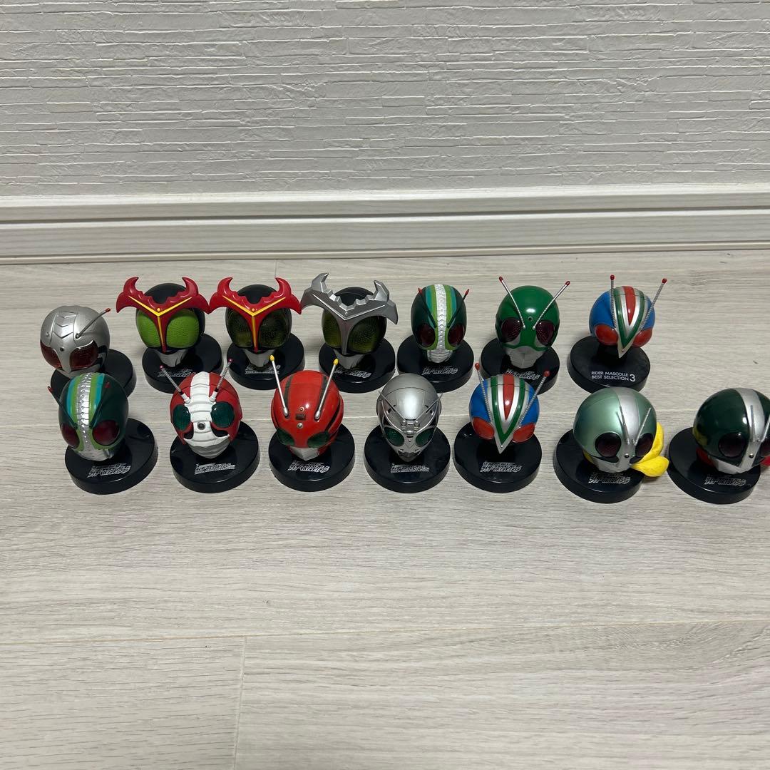 【希少品】食玩　仮面ライダー　昭和ライダーマスクコレクション　　プレバン