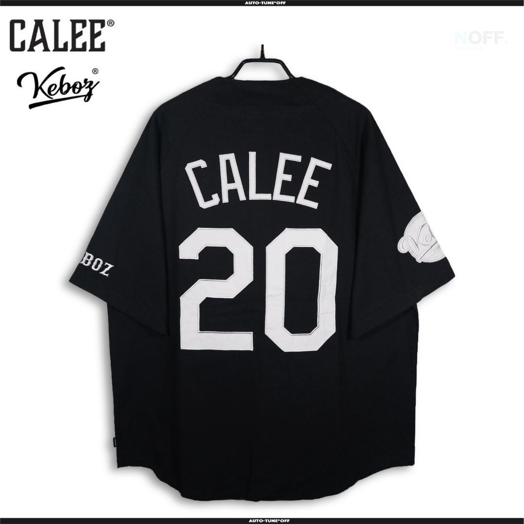 CALEE KEBOZ ケボズ  BASEBALL SHIRT 黒L