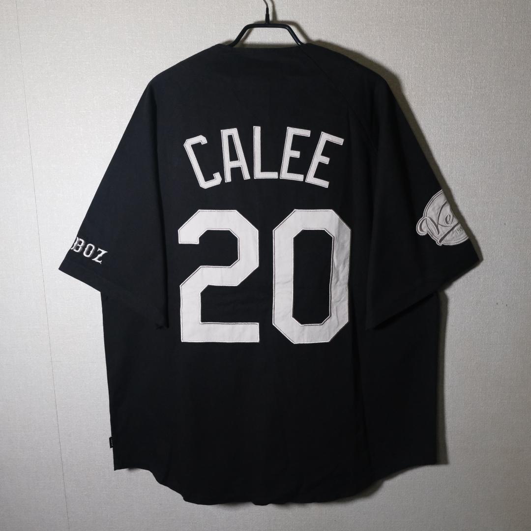 CALEE KEBOZ ケボズ  BASEBALL SHIRT 黒L