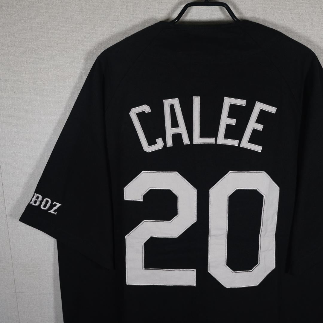 CALEE KEBOZ ケボズ  BASEBALL SHIRT 黒L