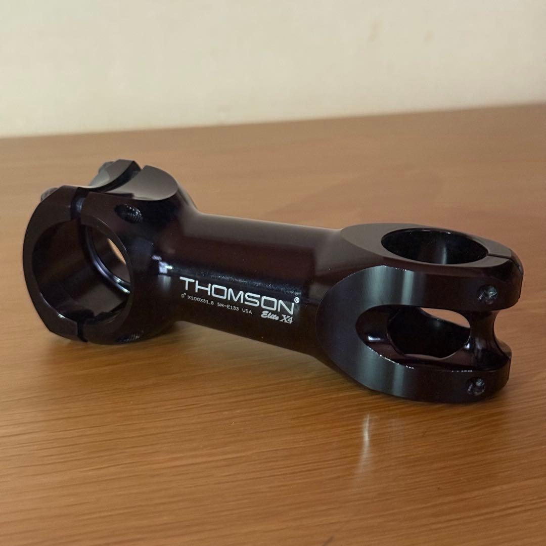thomson トムソン　X4ステム（100mm/0°/31.8mm）