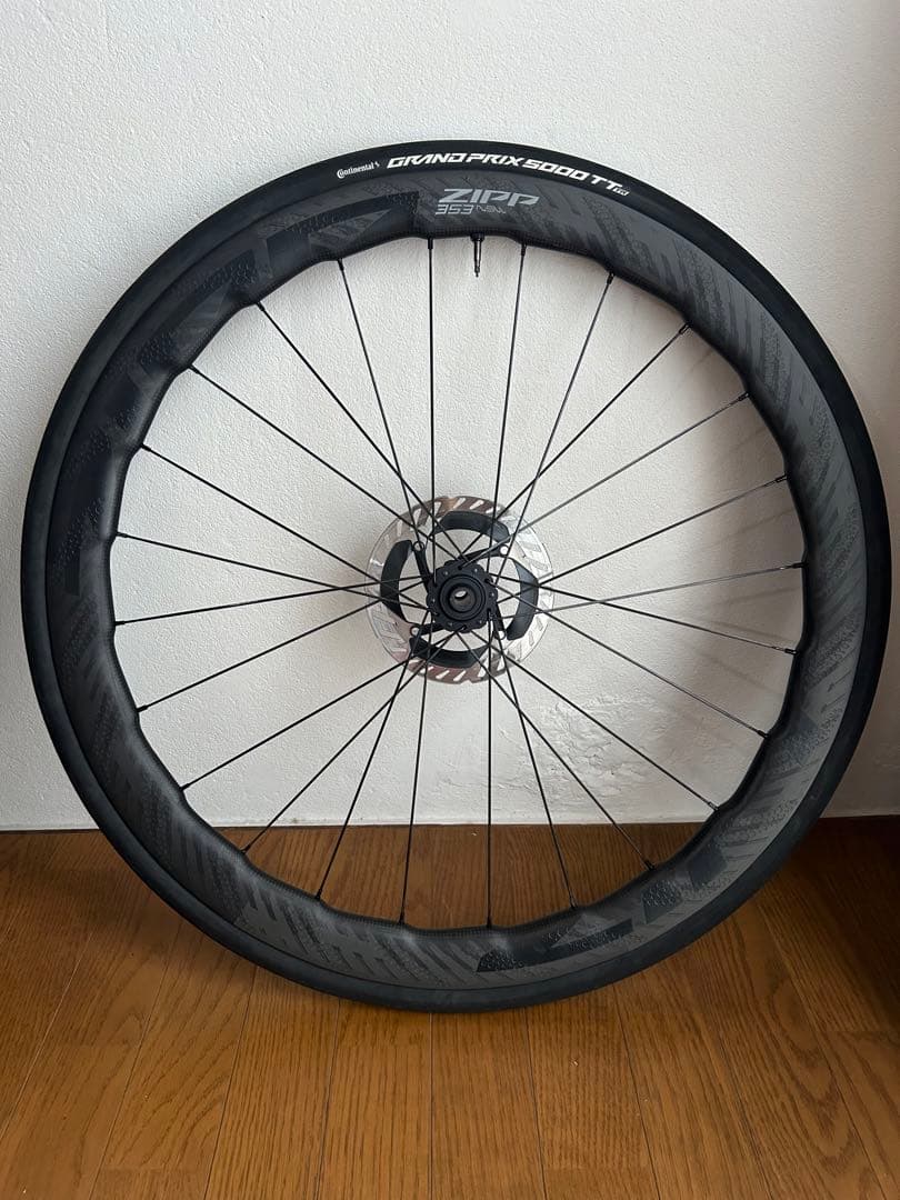 ZIPP NSW353カーボンホイール 28インチ チューブレスタイヤ