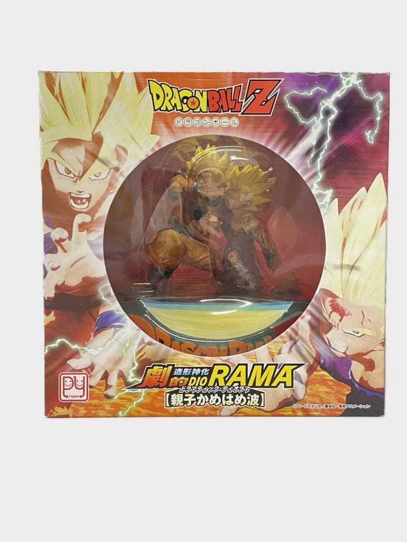 ◆ドラゴンボールZ 劇的DIORAMA 親子かめはめ波 フィギュア 09208