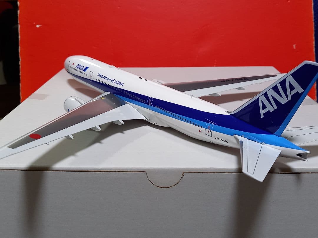 航空機・ヘリコプター JFox ANA BOEING B777-200 JA744A 1/200