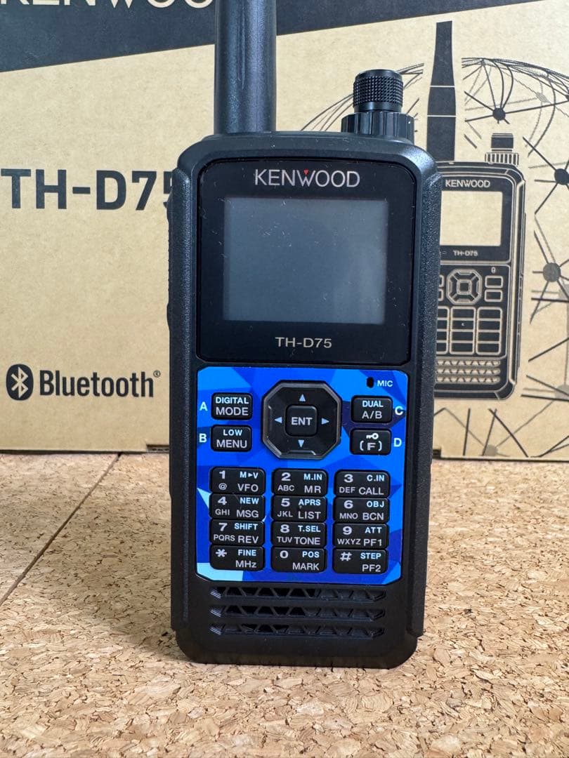 KENWOOD TH-D75 受信改造モデル　オプション多数！新品同様！