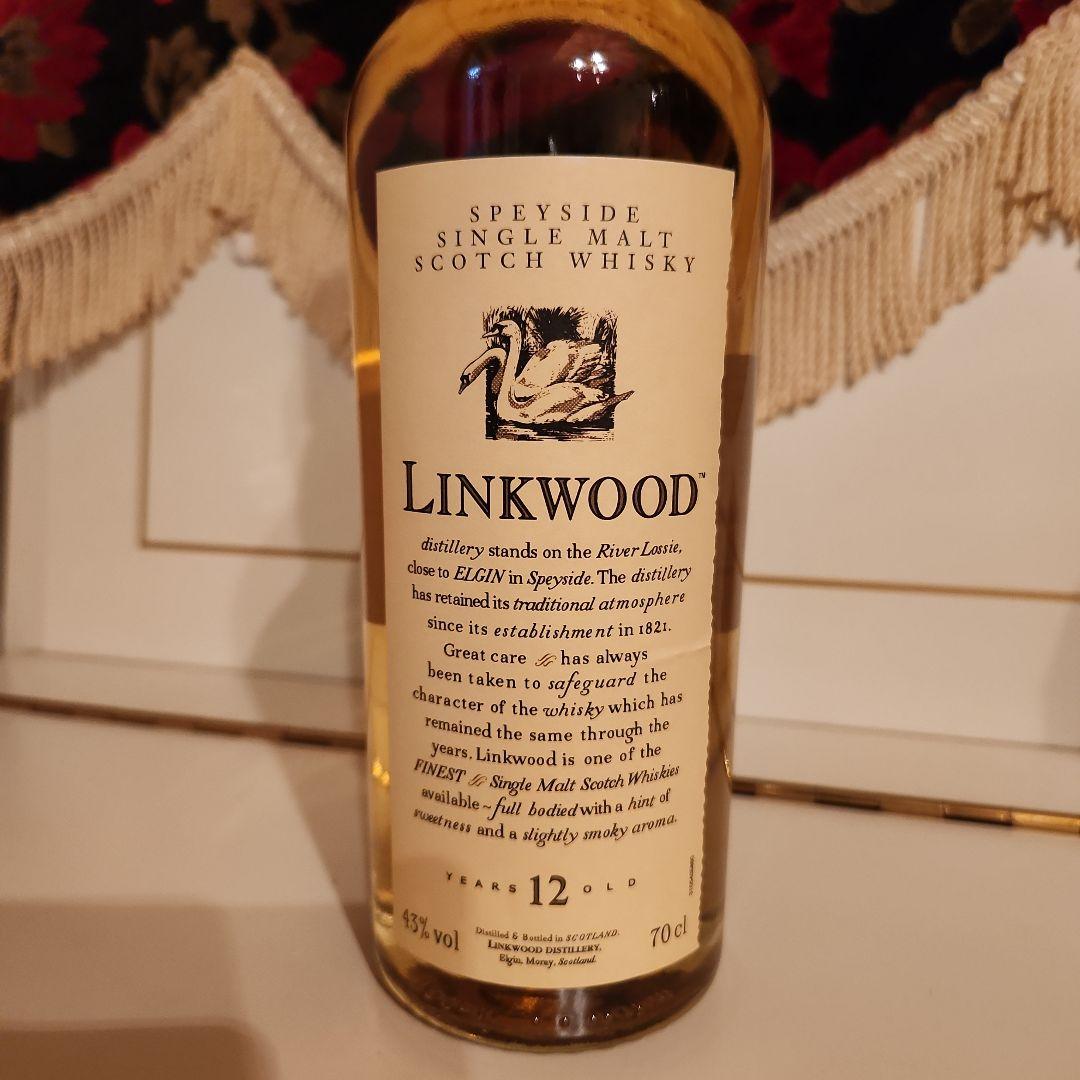 (花と動物)Linkwood 12年[入手困難] Glencairnグラスセット